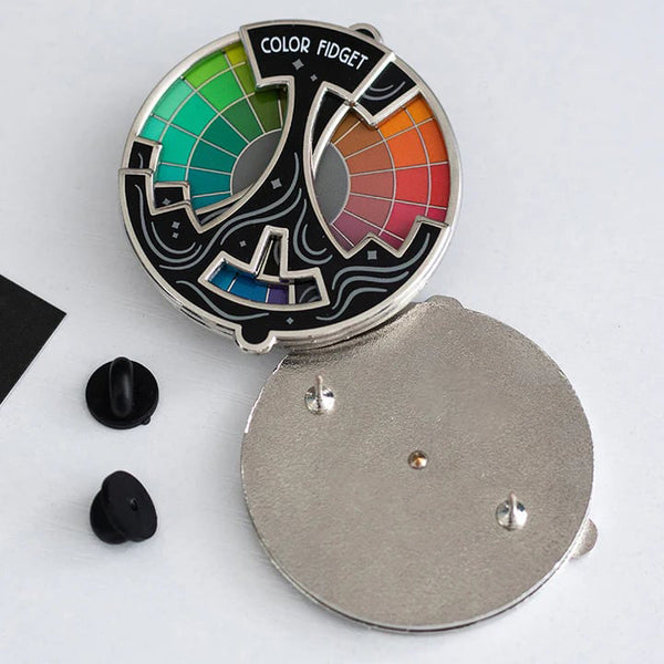 🌈Color Fidget Enamel Pin( A Wheel Of Twenty Hues) – uber7