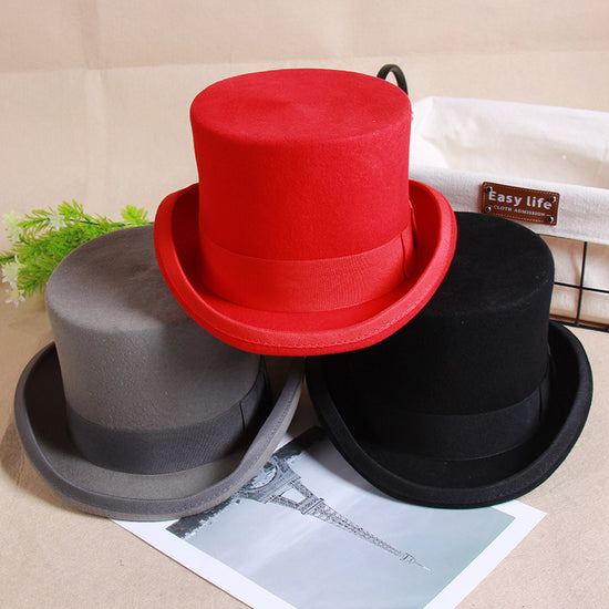 Elegant High Topper Hat - Classic Style for Timeless Sophistication – uber7