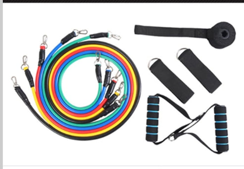 11 Piece Stackable Resistance Bands – uber7