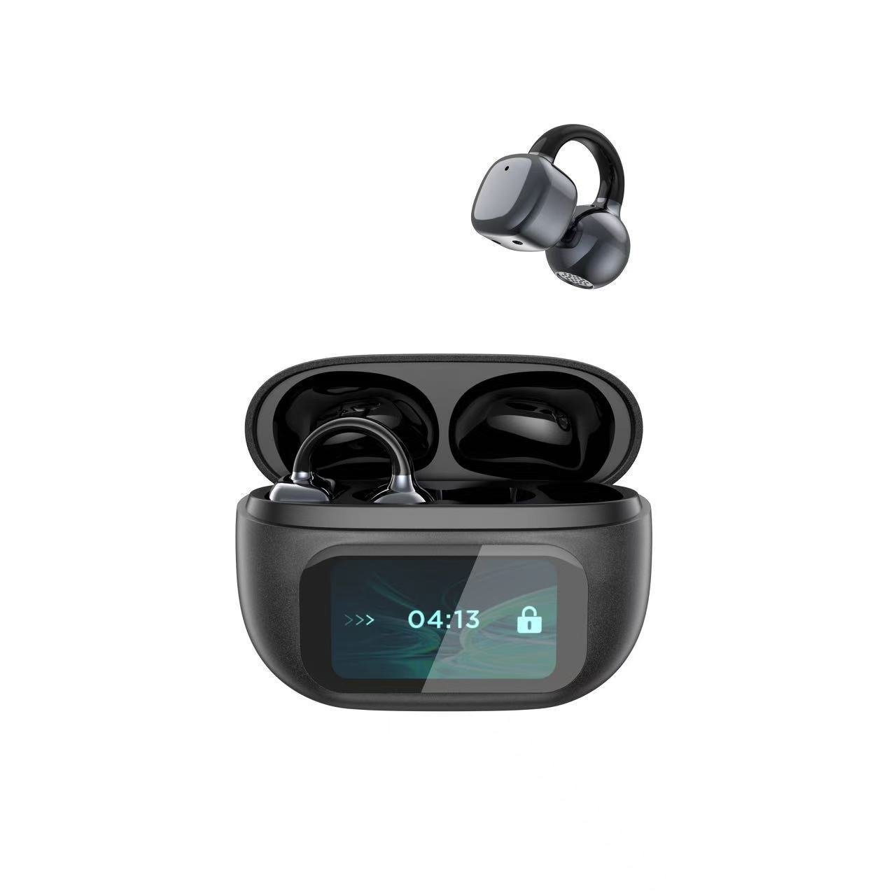 2025 New Arrival - Ear Clip Bluetooth Headphones with Touch Screen – uber7