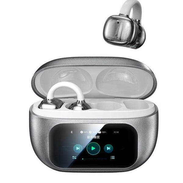 2025 New Arrival - Ear Clip Bluetooth Headphones with Touch Screen – uber7