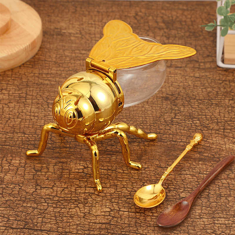 Decorative Bee-Shaped Honey Jar – uber7