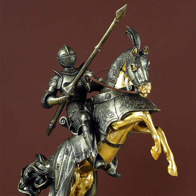Vintage Royal Knight Resin Ornament – uber7