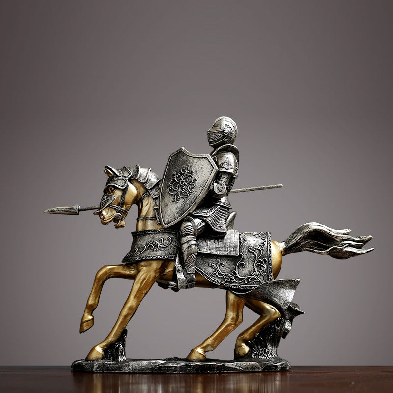 Vintage Royal Knight Resin Ornament – uber7