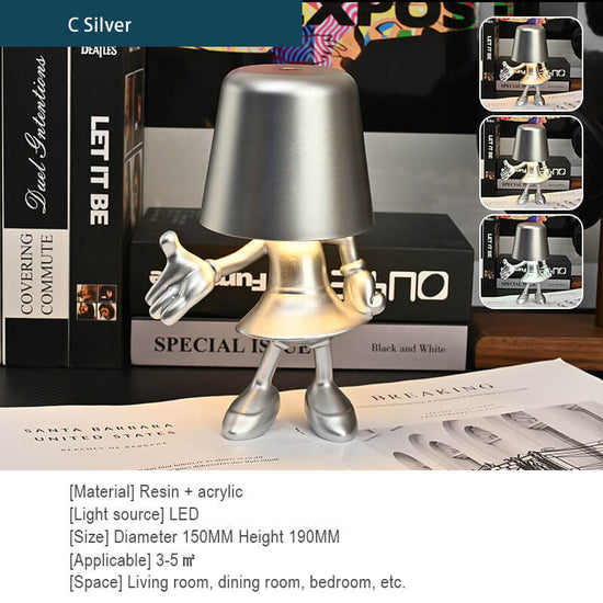 Little Golden Man Touch Charging Desk Lamp – uber7