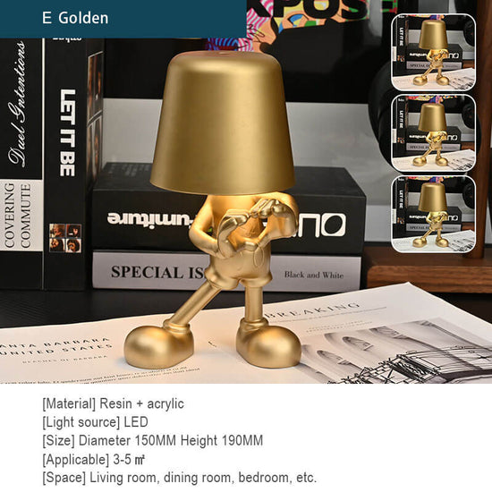 Little Golden Man Touch Charging Desk Lamp – uber7