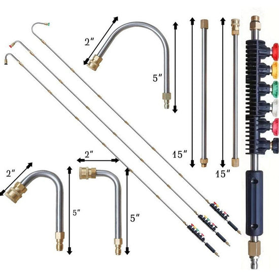 4000 PSI Telescoping High Pressure Washer Wand Set – uber7