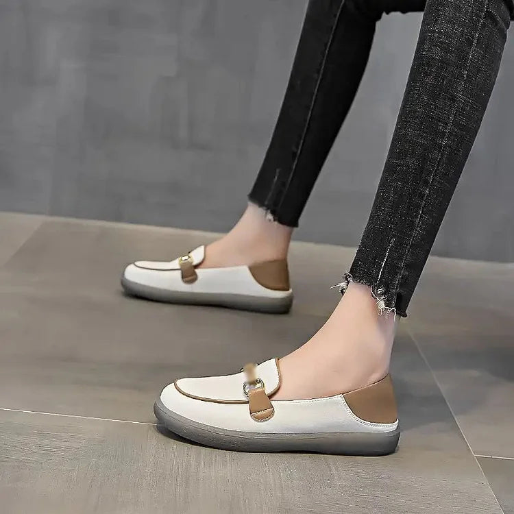 Women's Italian Leather Soft Sole Walking Shoes - Buy two pairs and ge ...
