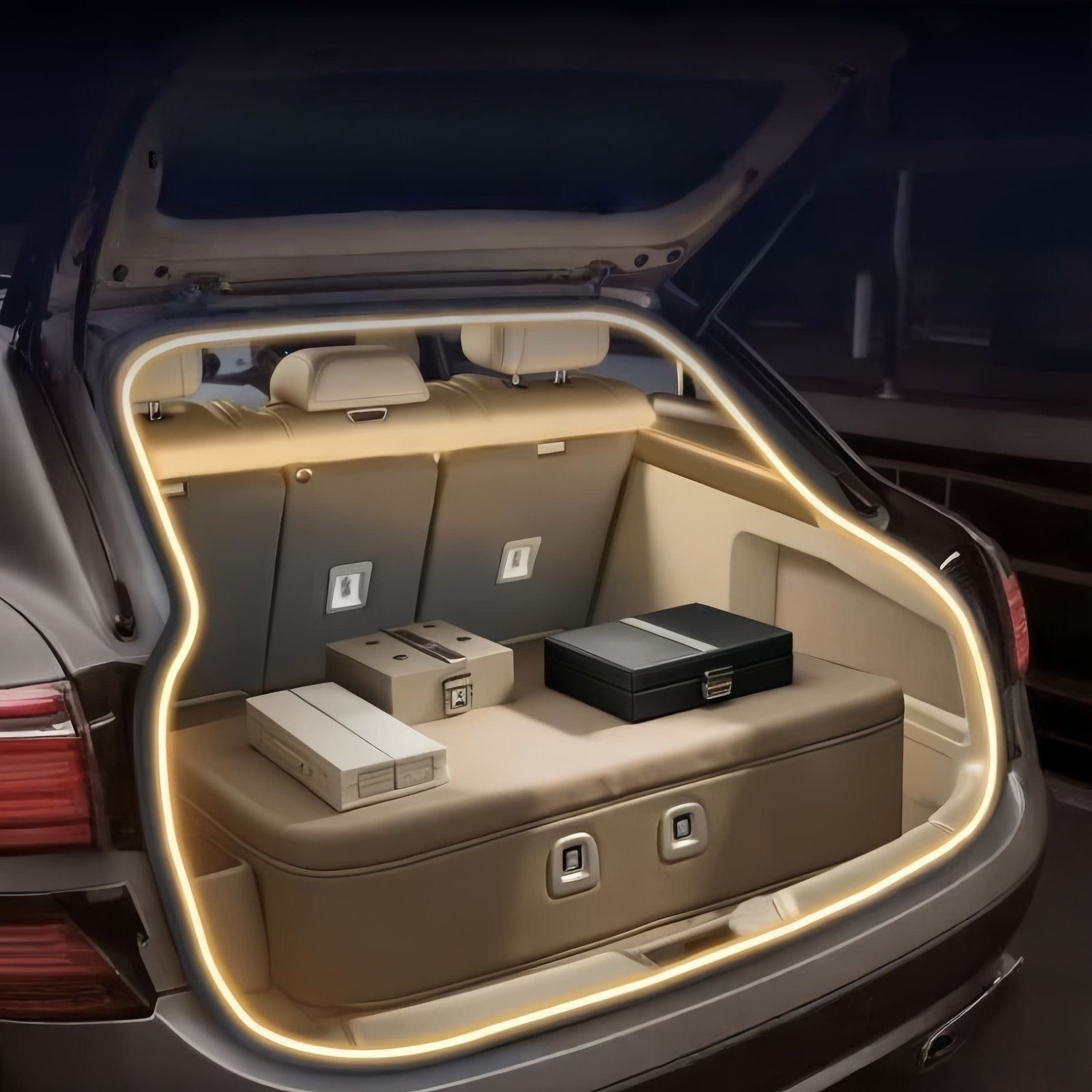 Dynamic Flowing Car Trunk Light Strip – uber7