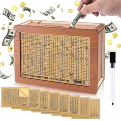 🔥Wooden Savings Box🎁 – uber7
