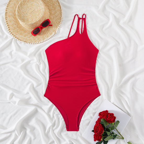 🩱One Shoulder One Piece Swimsuit🏖️ – uber7