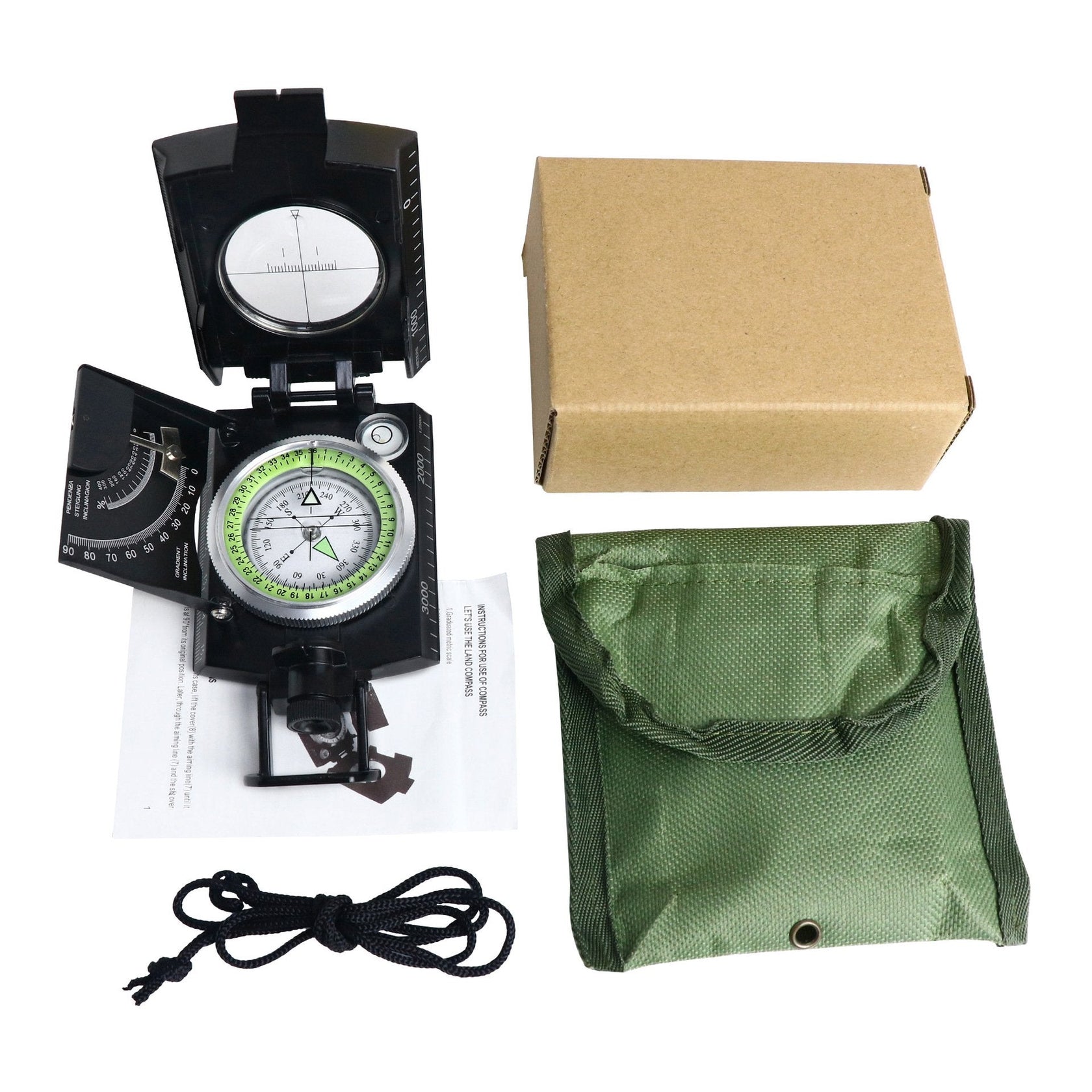 Multifunctional Military Aiming Navigation Compass – uber7