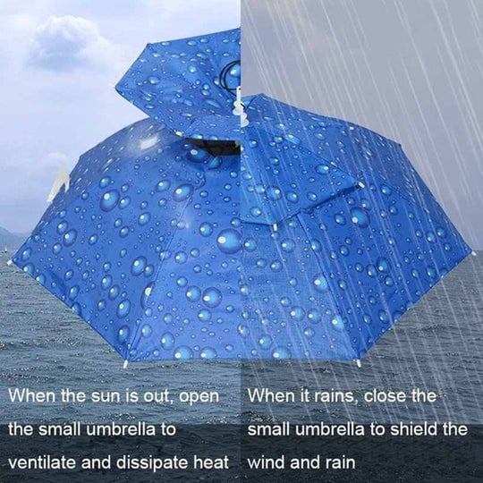 Outdoor Double Layer Umbrella Hat – uber7