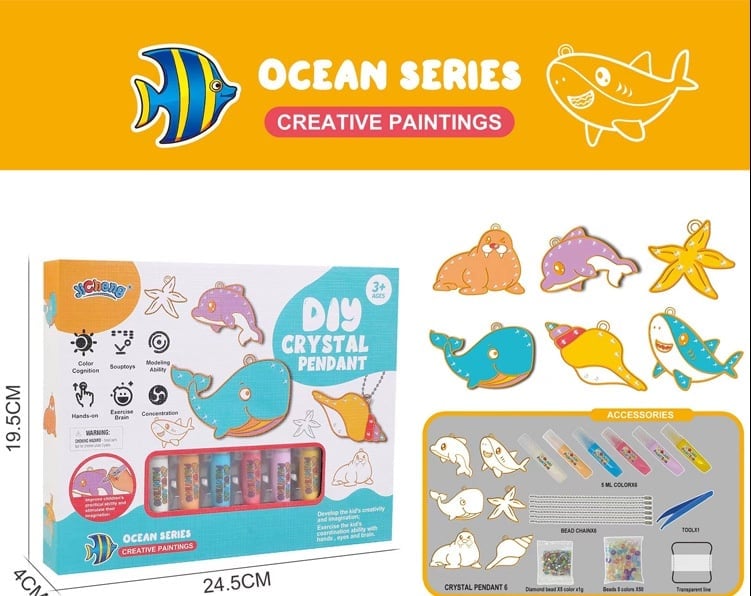 🎁DIY Crystal Paint Arts and Crafts Set 🎁Create Your Own Arts and Craft ...