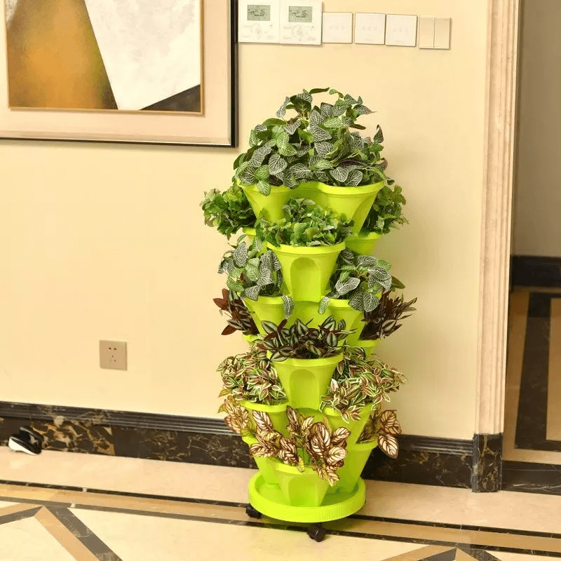 🌼Plant Festival Special 49% OFF-Stand Stacking Planters Strawberry Pla ...