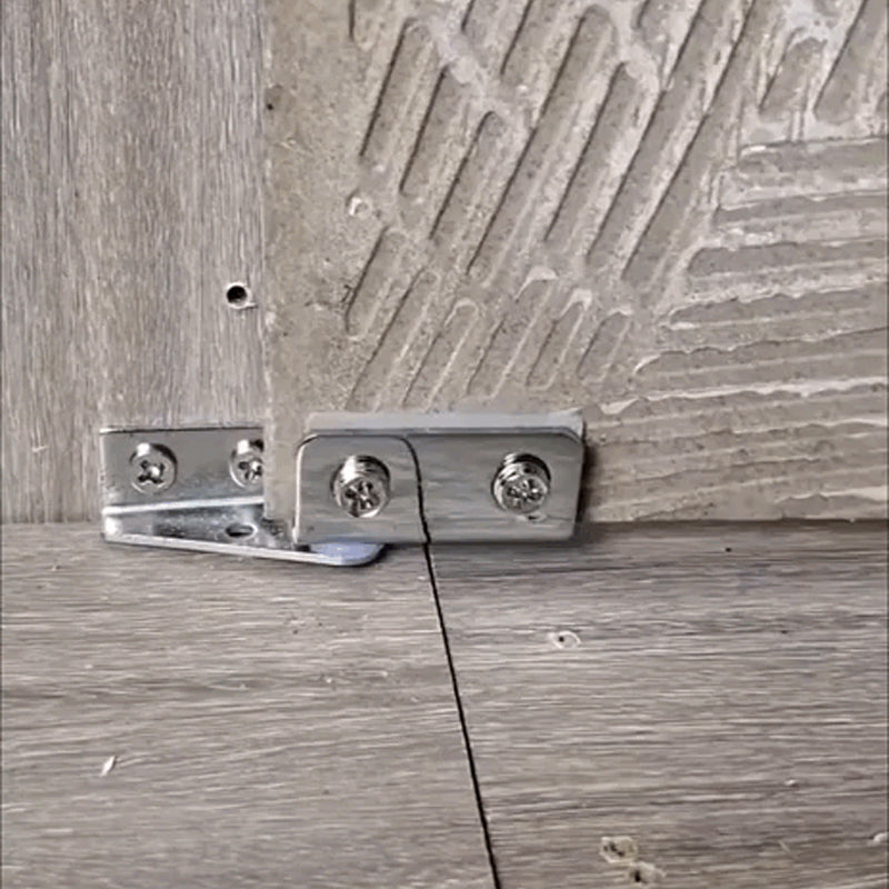 L-shaped rotating glass hinge – uber7