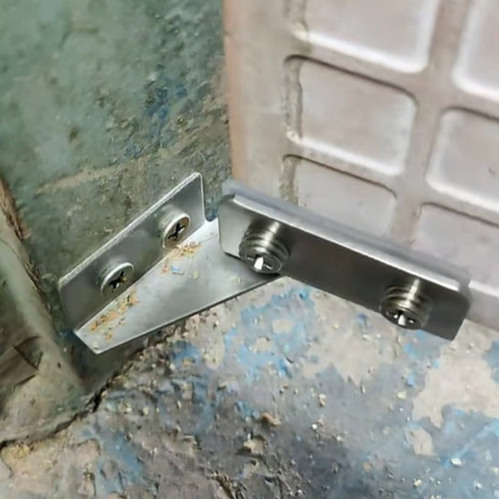 L-shaped rotating glass hinge – uber7