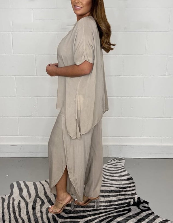 Floaty 2 Piece Sleeved Trouser Set(Buy 2 Get Free Shipping) – uber7