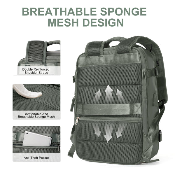 ⏰Women Large Travel Backpack Waterproof Hiking Rucksack(FREE SHIPPING ...