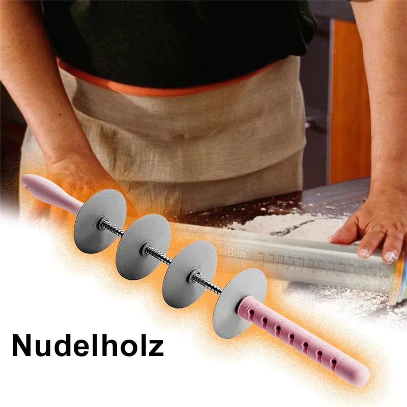 Multi-purpose rolling pin for cutting dough – uber7