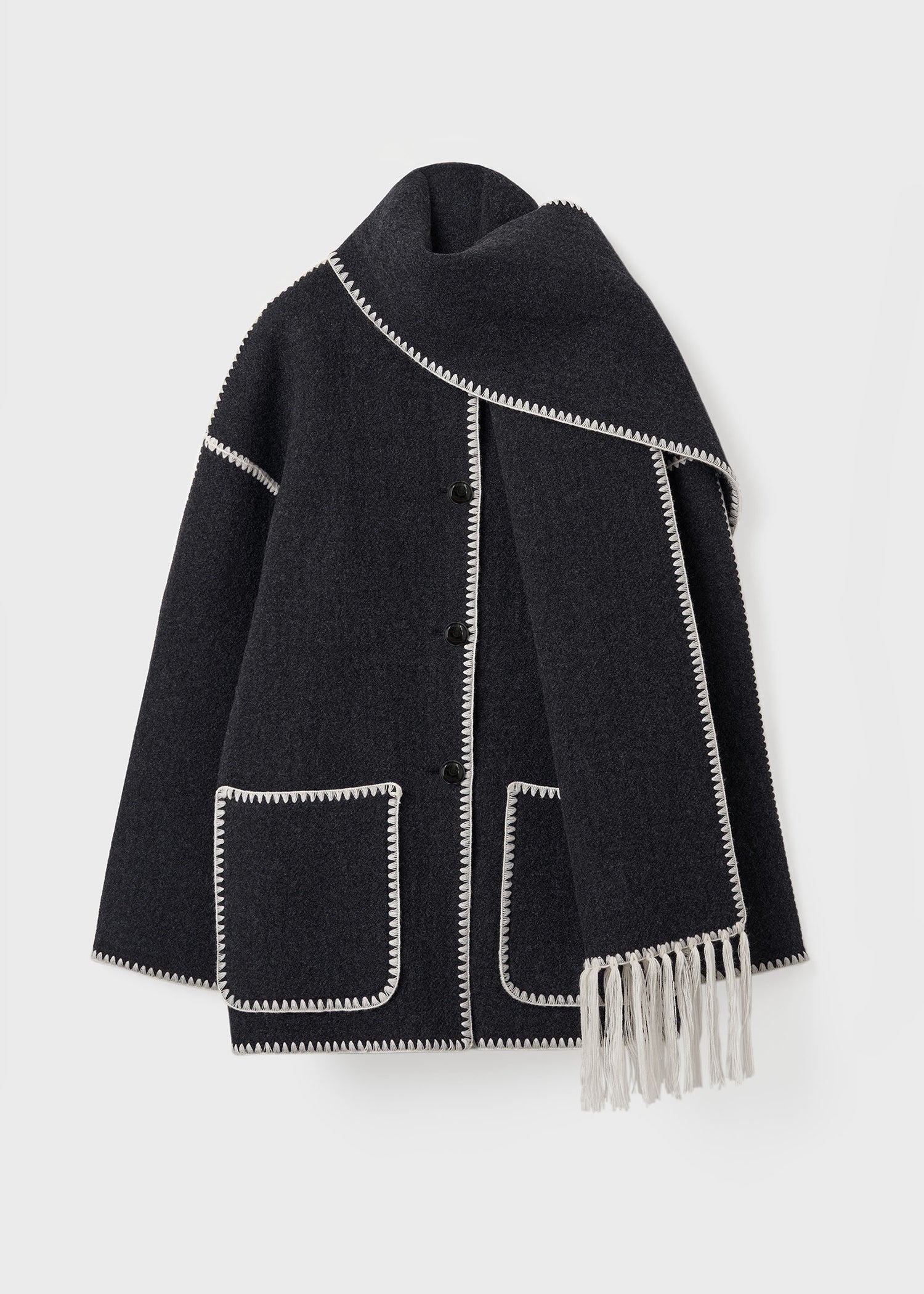 2023 New Fall/Winter Scarf Coat(🔥Buy two pieces and get free shipping ...