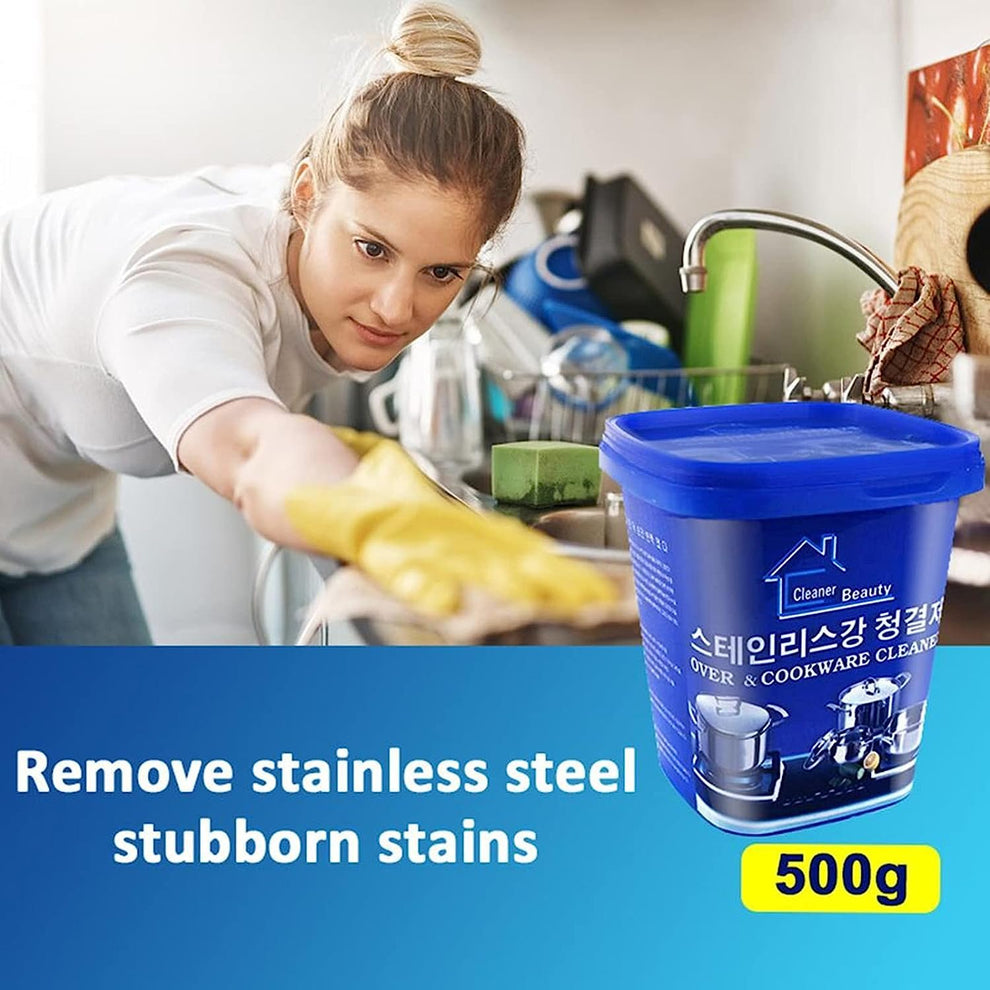🔥49% OFF🔥Powerful Stainless Steel Cookware Cleaning Paste – uber7