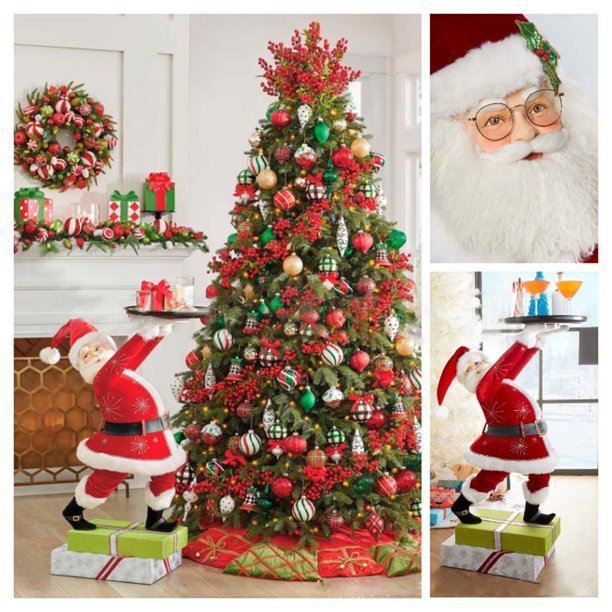 🎅Santa Holdings Tray Figurine – uber7