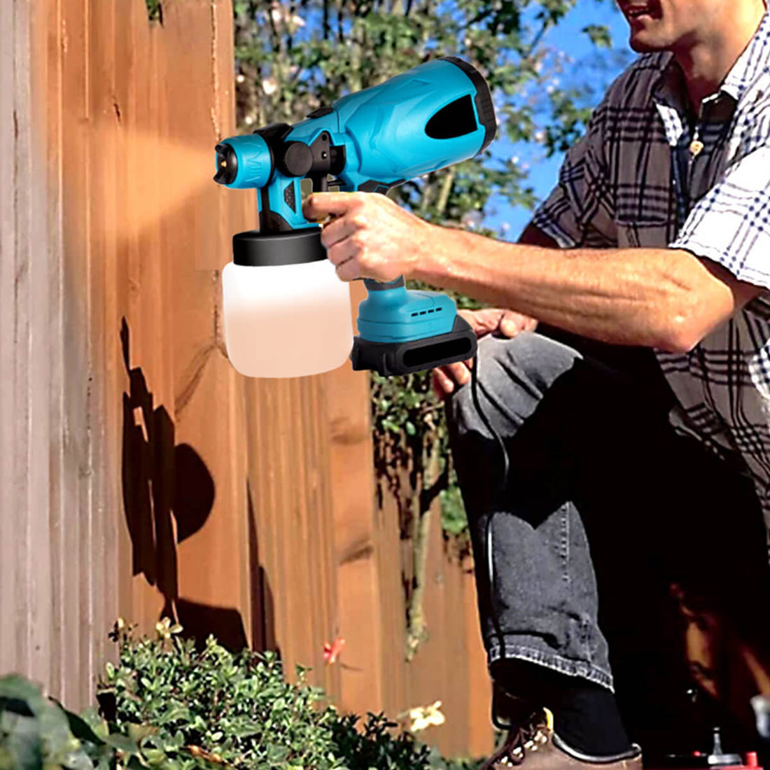 High pressure cordless paint spray machine – uber7