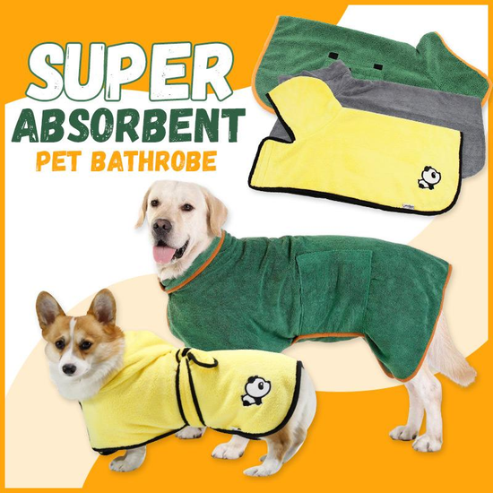 Super Absorbent Pet Bathrobe – uber7