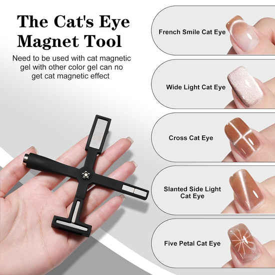 5-in-1 Fancy Cat Eye Magnet-Latest 2024 – uber7